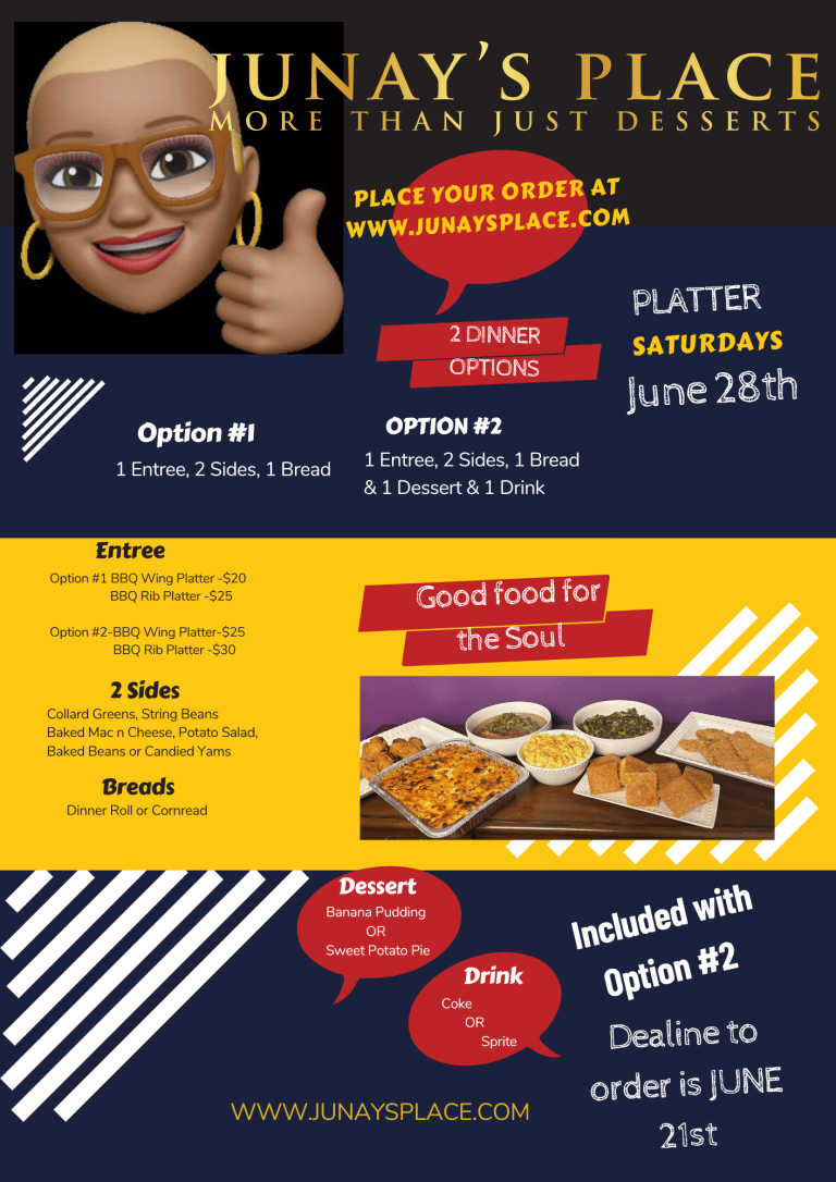 Platter Saturday - JUNAY'S PLACE